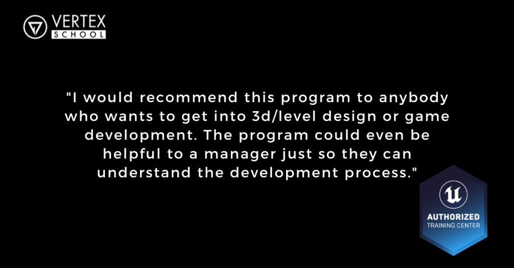 Game Development Program - Justin Fitzpatrick - Vertex School